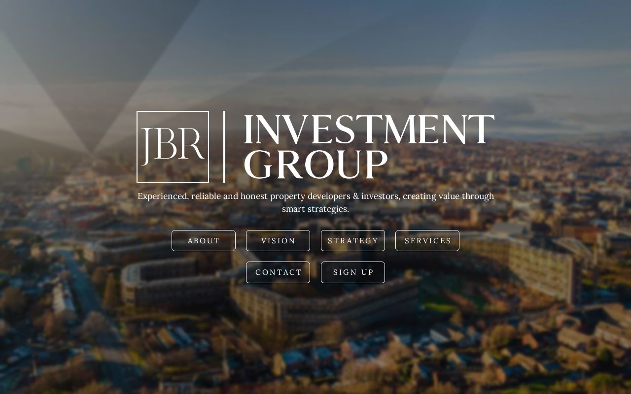 JBR Landing Page